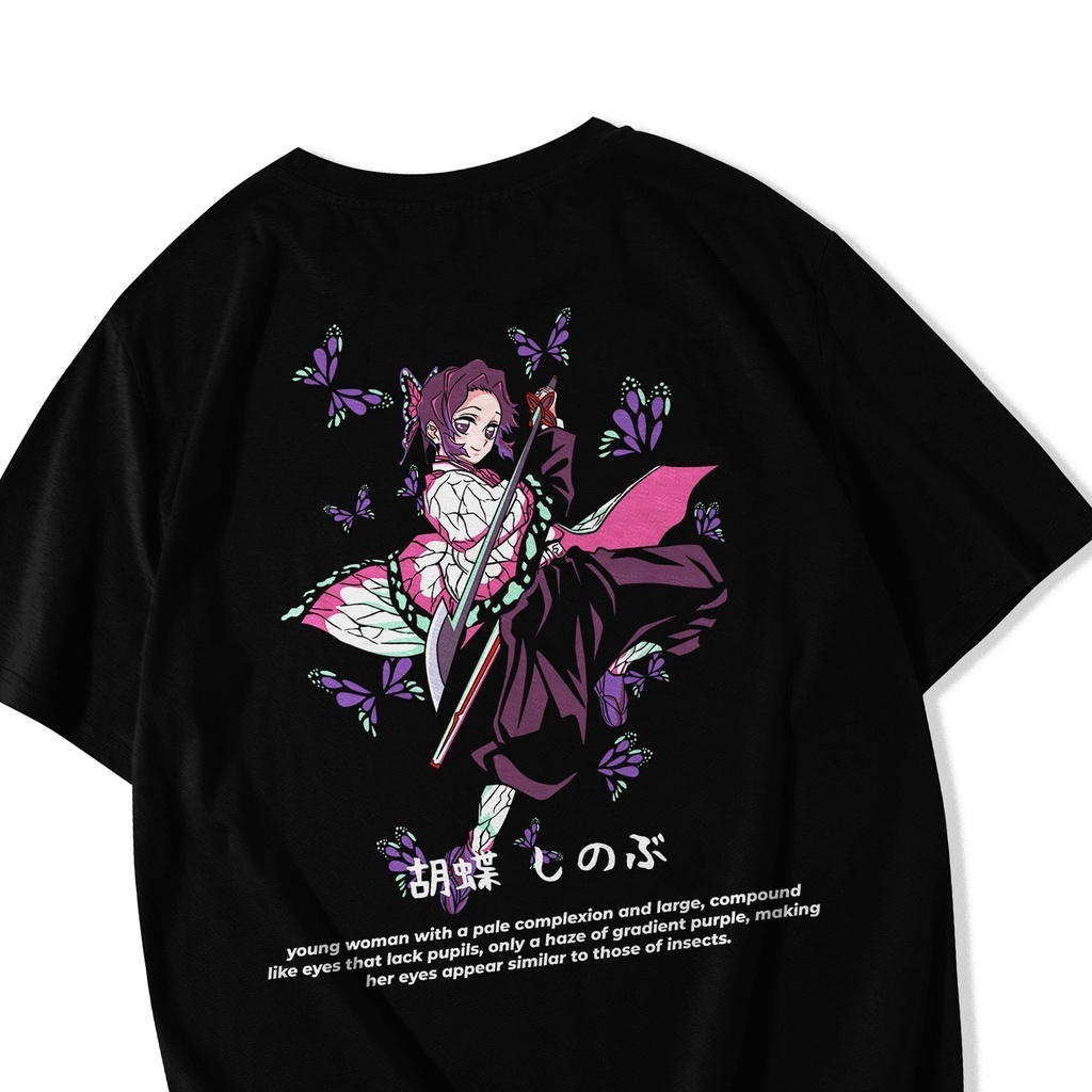 Jual Baju Kaos shinobu kocho Anime Kimetsu No Yaiba T-shirt Demon ... Jual Baju Kaos shinobu kocho Anime Kimetsu No Yaiba T-shirt Demon ...