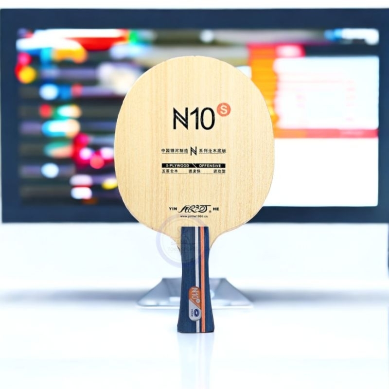 Jual Yinhe N10s kayu bet pingpong blade tenis meja N 10 s ORIGINAL | Shopee Indonesia