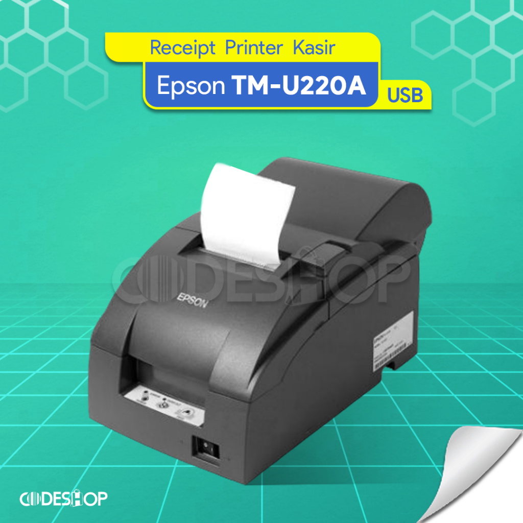 Jual Printer Kasir Dot Matrix PPOB Nota Pembayaran Parkir Epson TMU ...