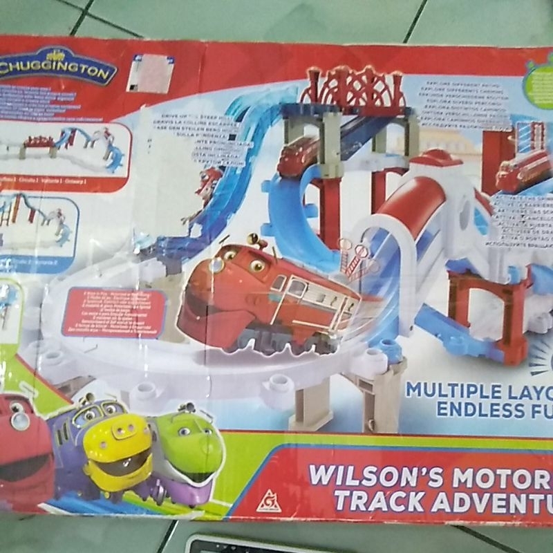 Jual Chuggington Wilson's motorized track adventure | Shopee Indonesia