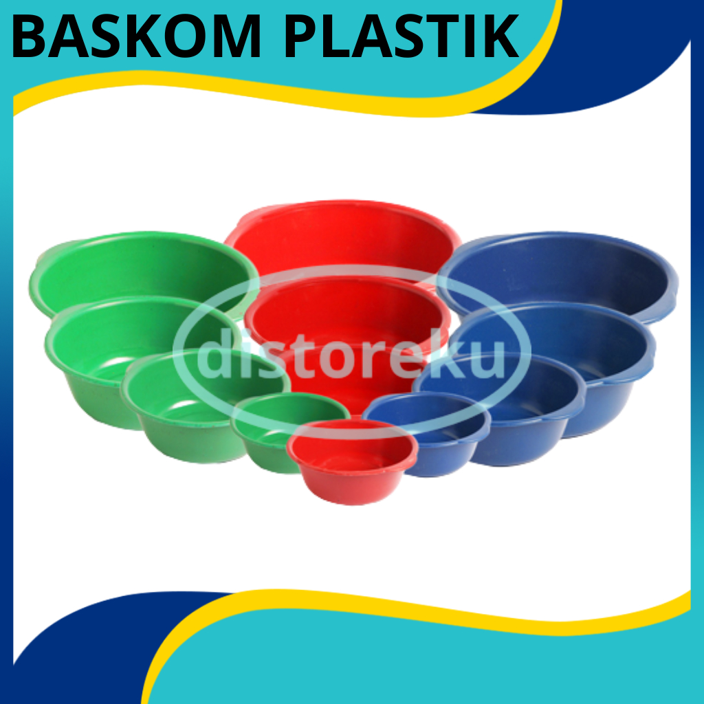Jual IK - BASKOM PLASTIK RIUNGAN BAK AIR CUPANG WADAH CUCI PIRING ...
