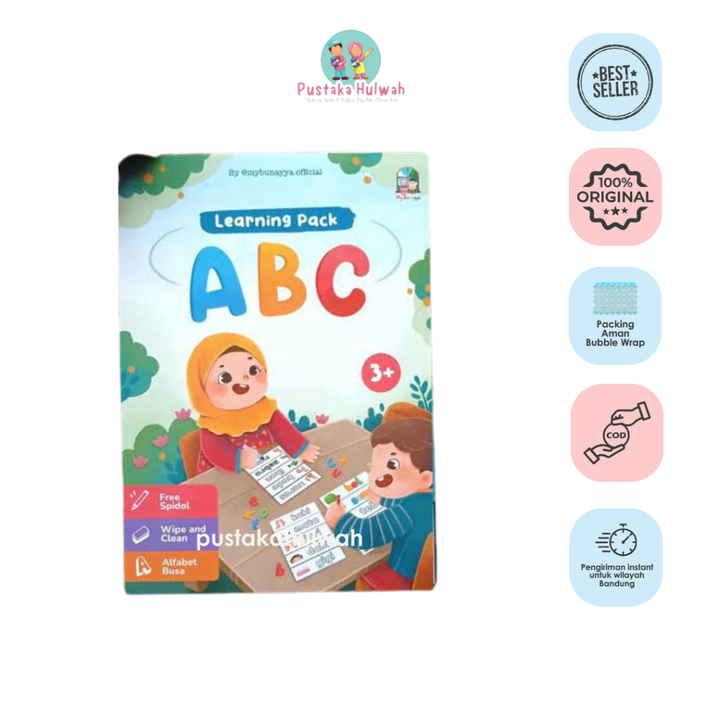 Jual ABC Learning Pack (Mainan Edukasi Belajar Baca mulai usia 3 ...