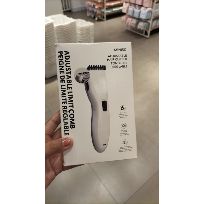 Jual Miniso Adjustable Hair Clipper | Shopee Indonesia