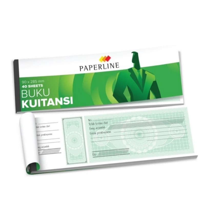Jual Buku Kuitansi / Kwitansi Paperline Sedang isi 40 Lembar KT 40T | Shopee Indonesia