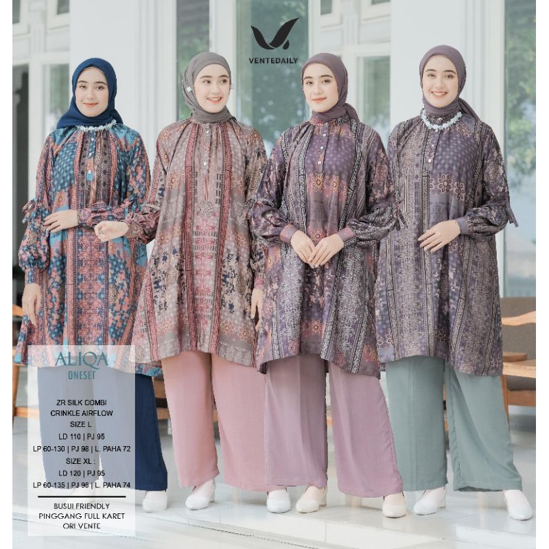 Jual VIRAL !! ALIQA SETCEL MOTIF ETNIK CANTIK ORI VENTE | Shopee Indonesia