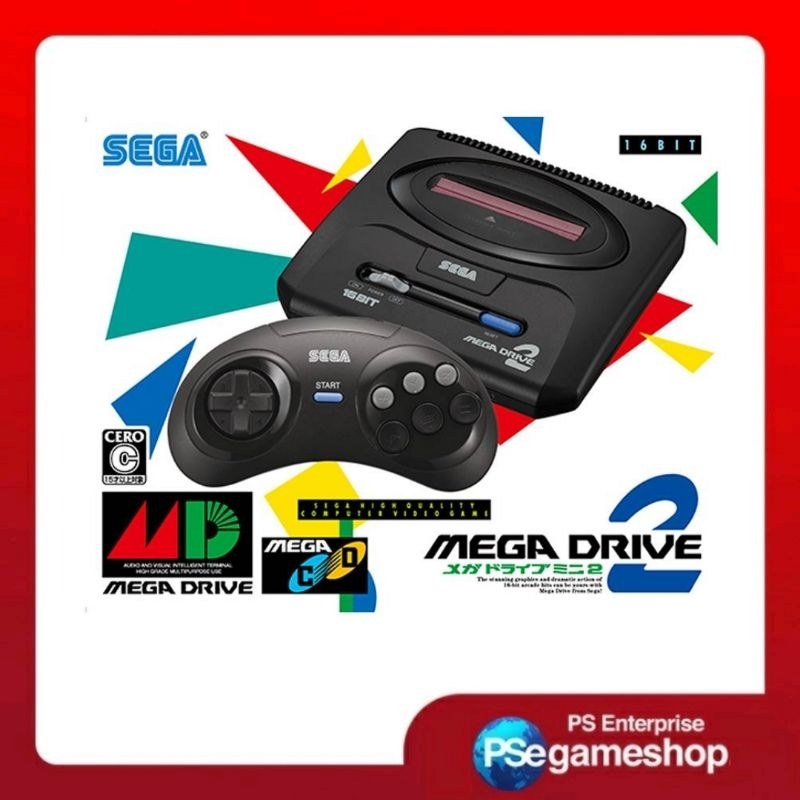 Jual SEGA Mega Drive 2 Mini Console Retro Game (Cero) | Shopee Indonesia