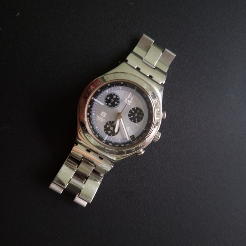 Jual Swatch Irony Chrono Jam Tangan Pria | Shopee Indonesia