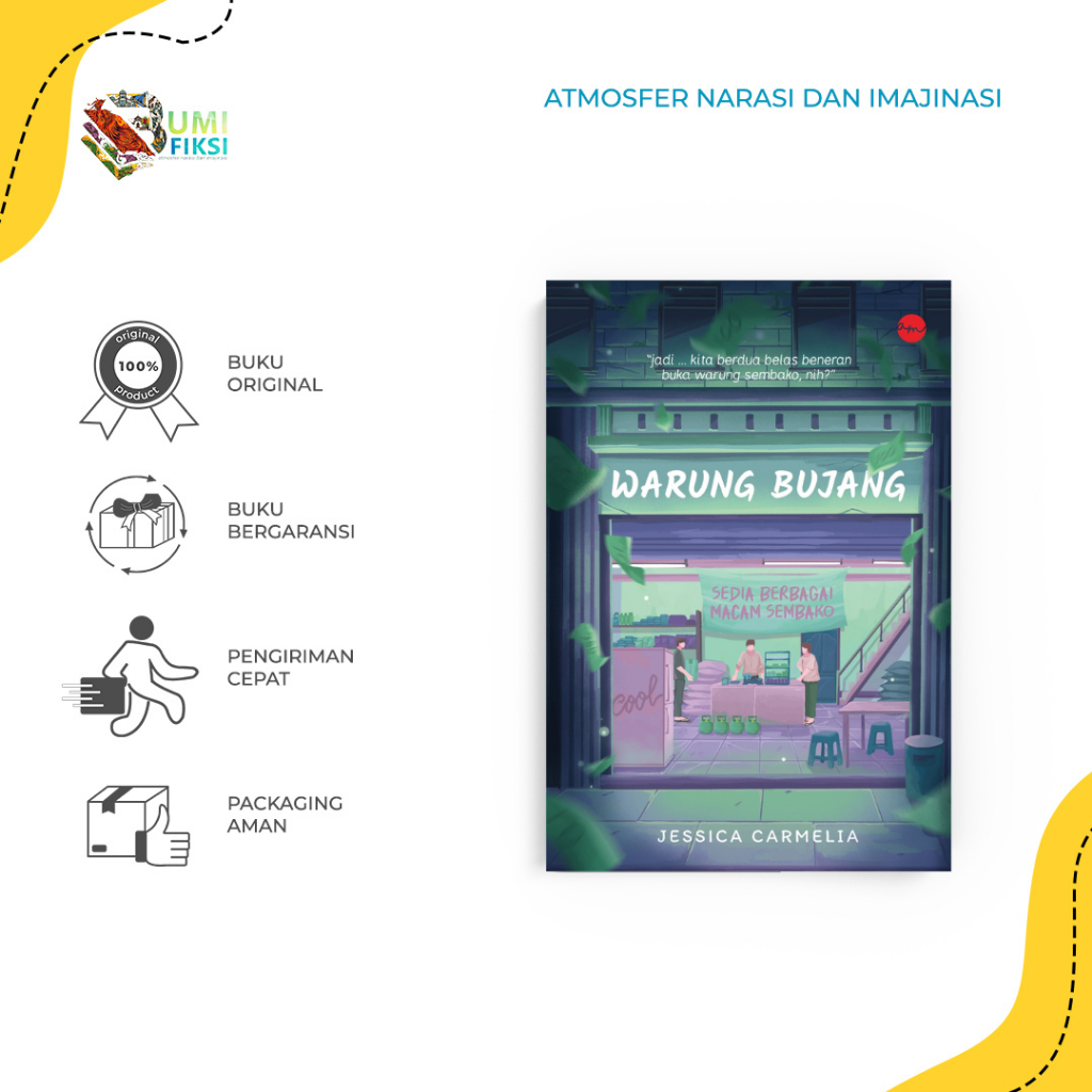 Jual Buku Novel Warung Bujang Jessica Carmelia Aria Media