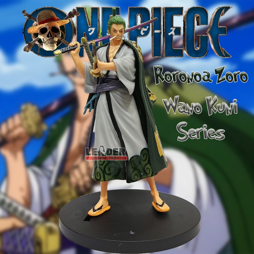 Jual PAJANGAN ACTION FIGURE RORONOA ZORO WANO KUNI RONIN STYLE ONE ...