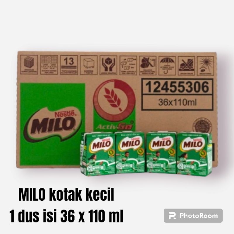 Jual Milo Kotak 110 ml 1 dus | Shopee Indonesia