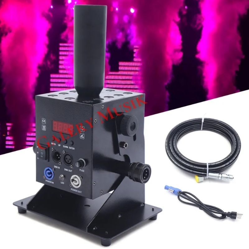 Jual Mesin CO2 gun Stage co2 jet machine DMX 12x3W LED RGB 3-IN-1 ...