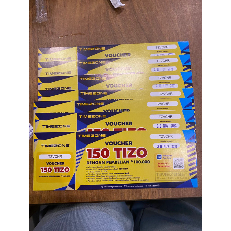 Jual Voucher Timezone | Shopee Indonesia