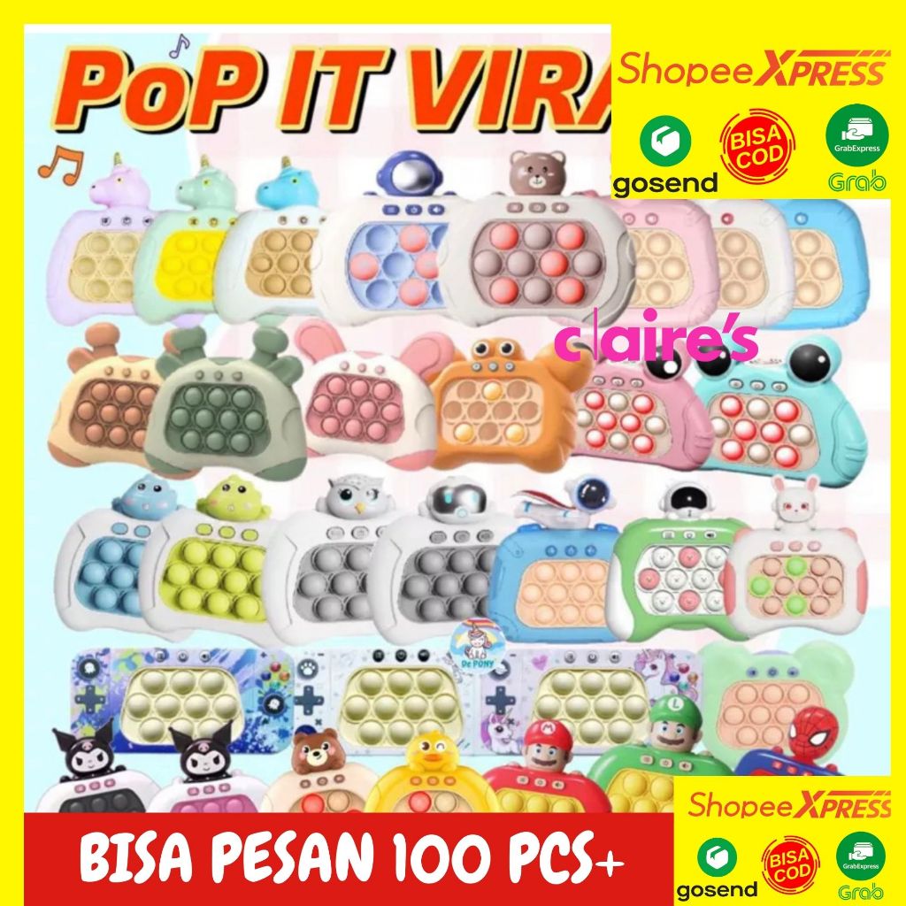 Jual POP IT TERLENGKAP SEMUA ADA [TOYSTARS888]2023new Pop It Push ...