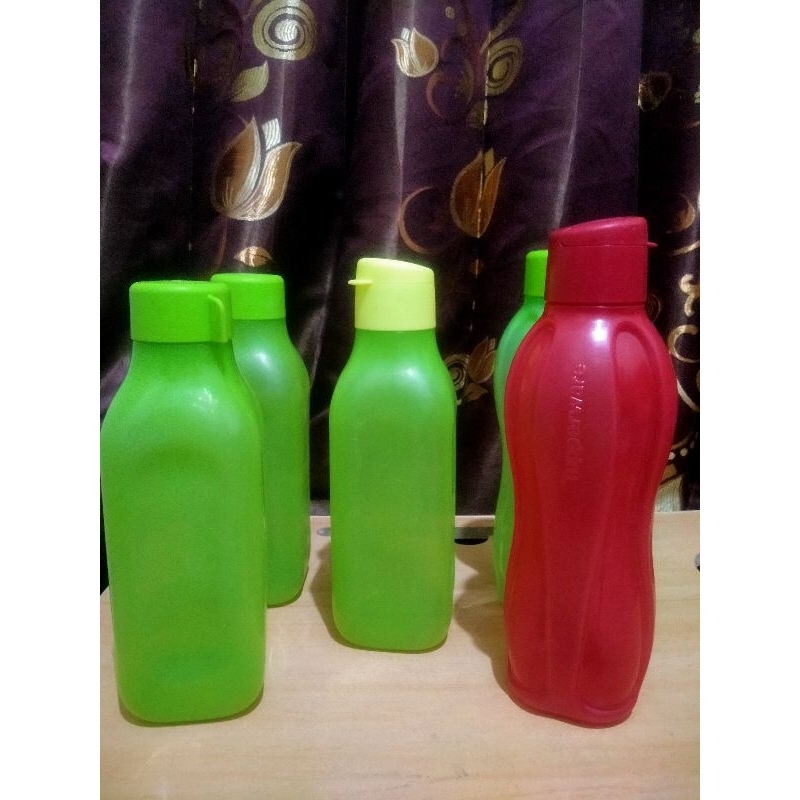 Jual ECO botol Tupperware 1 liter preloved/second | Shopee Indonesia
