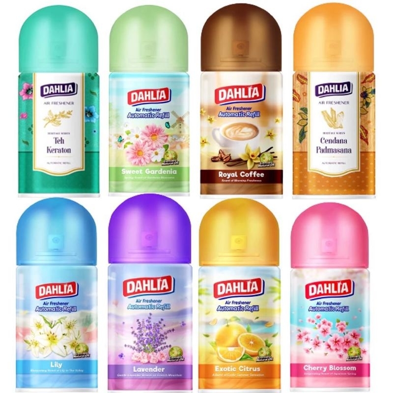 Jual DAHLIA Air Freshener Pengharum Ruangan Automatic Refill 225ml ...