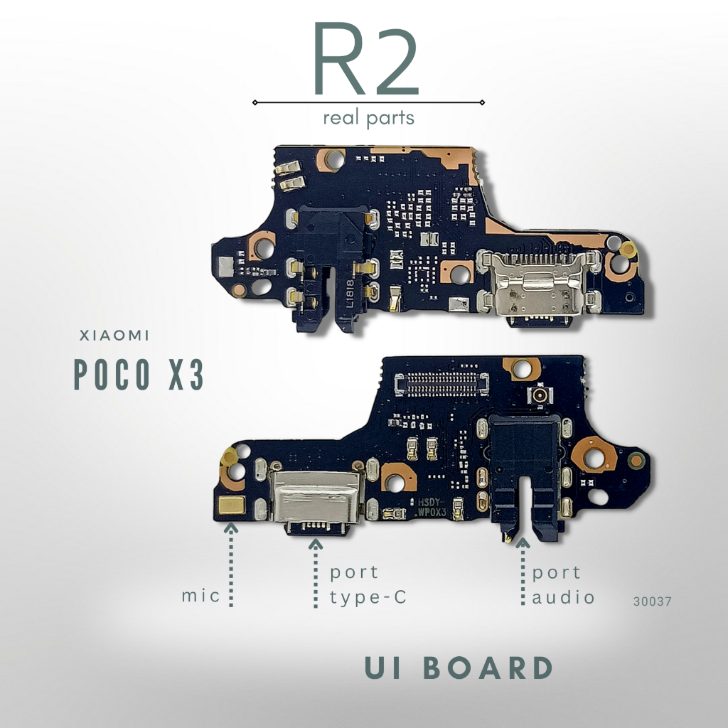 Jual Papan Board UI Cas Mic XIAOMI Poco X3 / X3 NFC / X3 Pro Flexible Charger | Shopee Indonesia