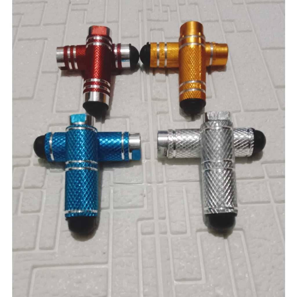 Jual step underbone baut 14 HARGA sepasang kiri kanan full cnc | Shopee ...