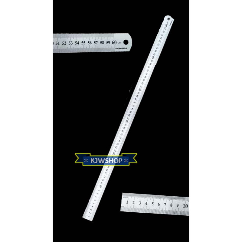 Jual Long Ruler Stainless Penggaris Stainless Steel Panjang Alat ...