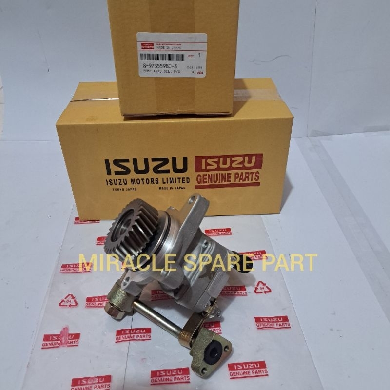 Jual Pompa Pump Oli Power Steering Stir Atas Isuzu D-MAX DMAX 3.0 4JJ1 ...