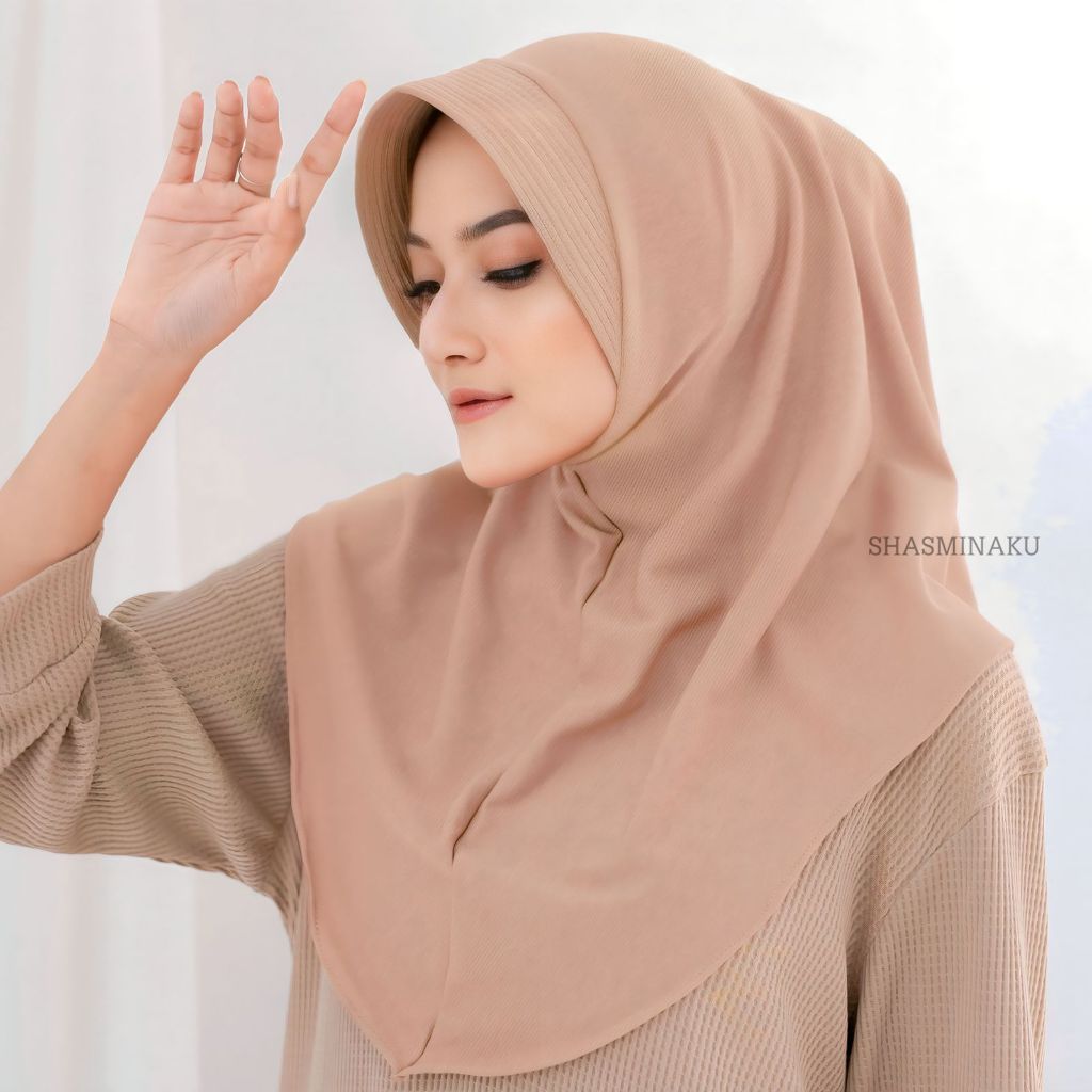 Jual Hijab Bergo Hamidah Bahan Jersey - Jilbab Bergo Daily Instan Jersey Premium / Jilbab Bergo ...
