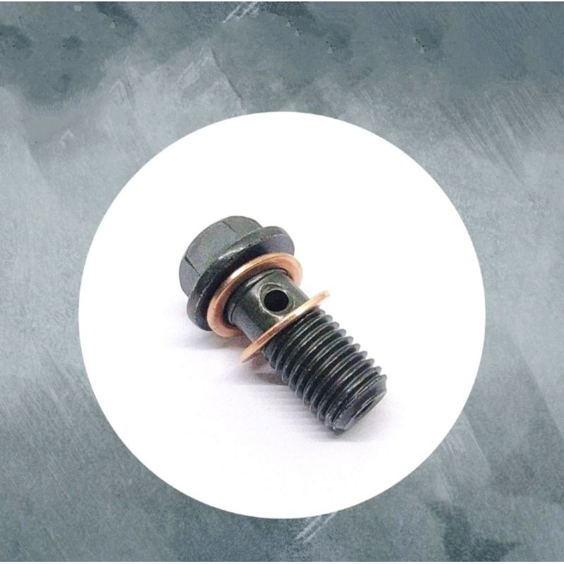 Jual Baut Ring Banjo Selang Kaliper/Master Rem Universal Motor Honda ...