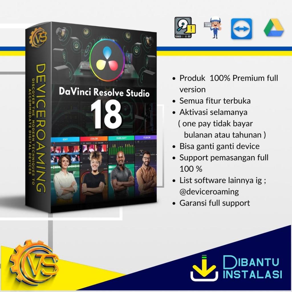 Jual Davinci resolve 180 Full version | Shopee Indonesia