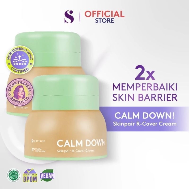 Jual [50ML] SOMETHINC Calm Down Skinpair R-Cover Cream Moisturizer ...