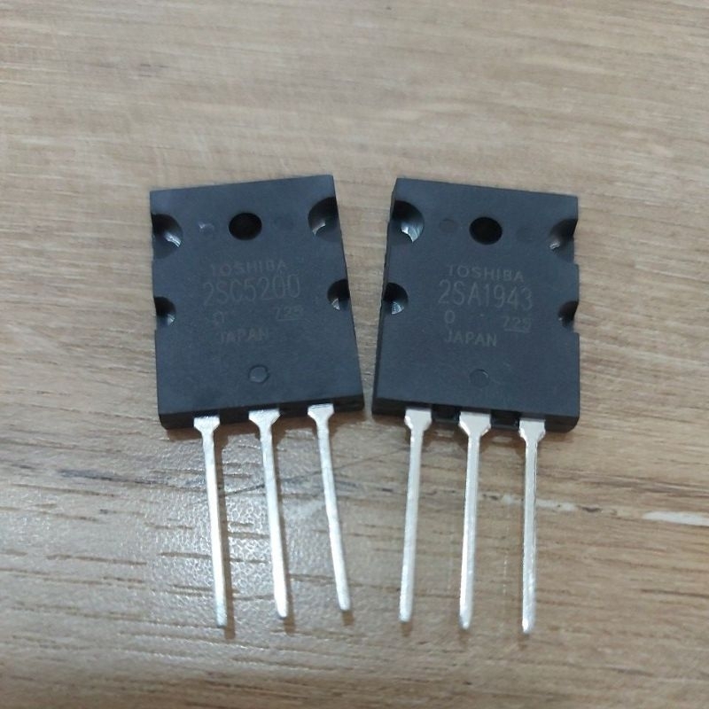Jual (1 set) Transistor A1943 C5200 Toshiba 150W Bagus Ori Seri 925 / 725 | Shopee Indonesia