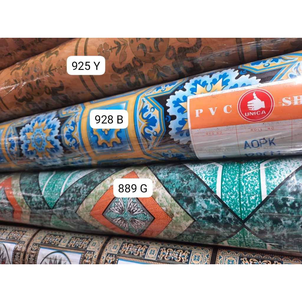 Jual KARPET PLASTIK 1.2m X 20m UNICA /MEJA/ KARPET LANTAI VINYL PLASTIK ...