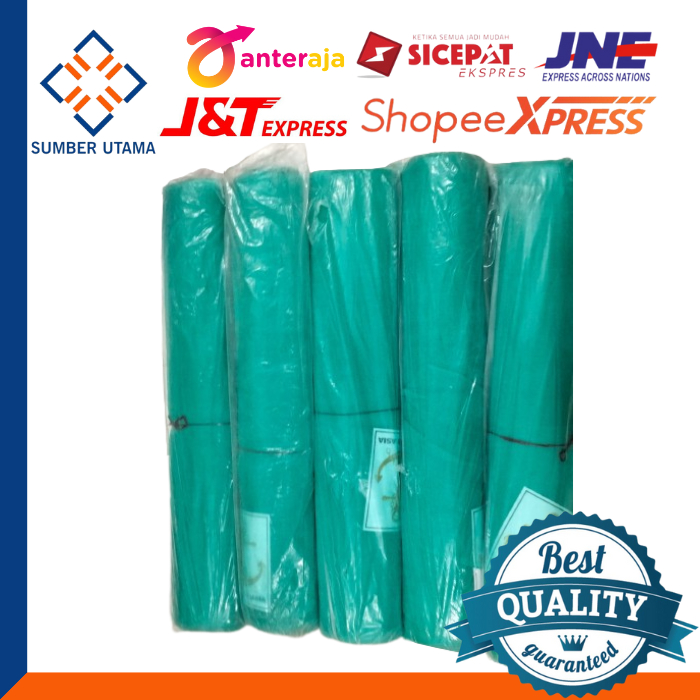 Jual [BACA DESKRIPSI] Jaring Waring Kain Kasa Hijau Insect Screen Net ...