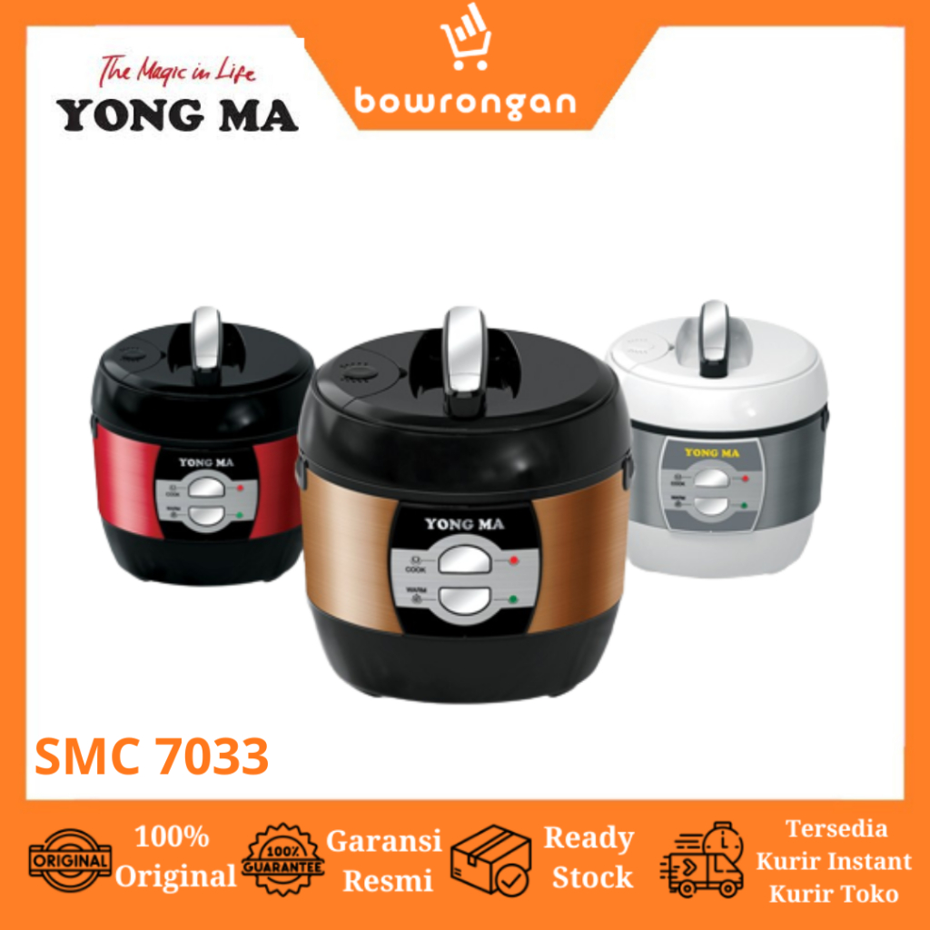 Jual YONG MA Rice Cooker 2L Magic Com SMC-7033 SMC7033 SMC 7033 ...