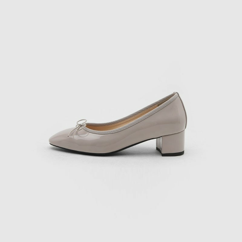 Jual SAPPUN Retive Enamel Ribbon Flat Shoes 4cm | Shopee Indonesia