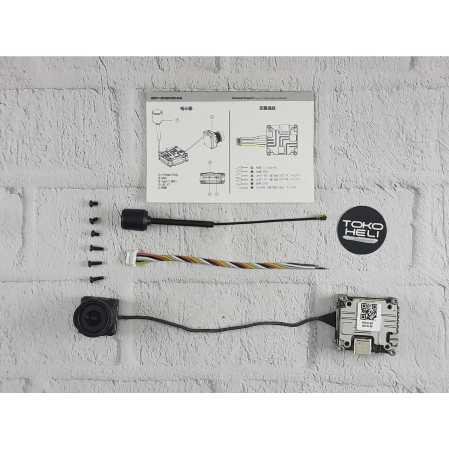 Jual RunCam Link Wasp Digital DJI HD FPV 120fps 4:3 Camera System Vista ...