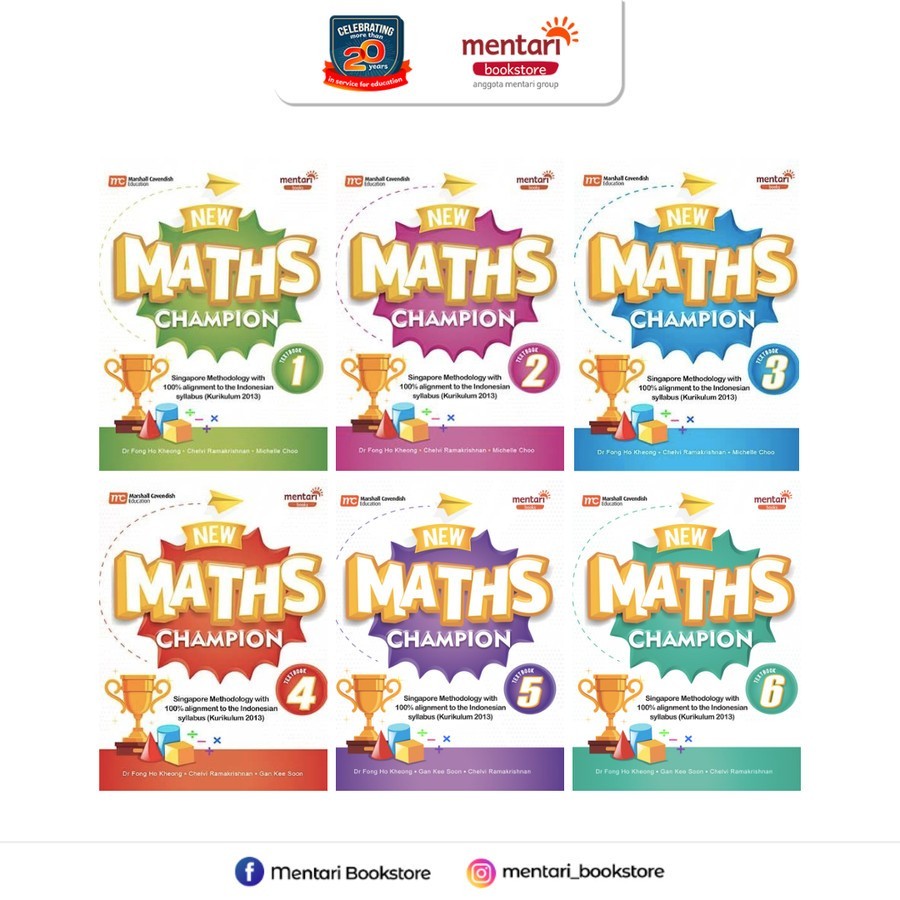 Jual New Maths Champion | Buku Pelajaran Matematika dengan Bahasa ...