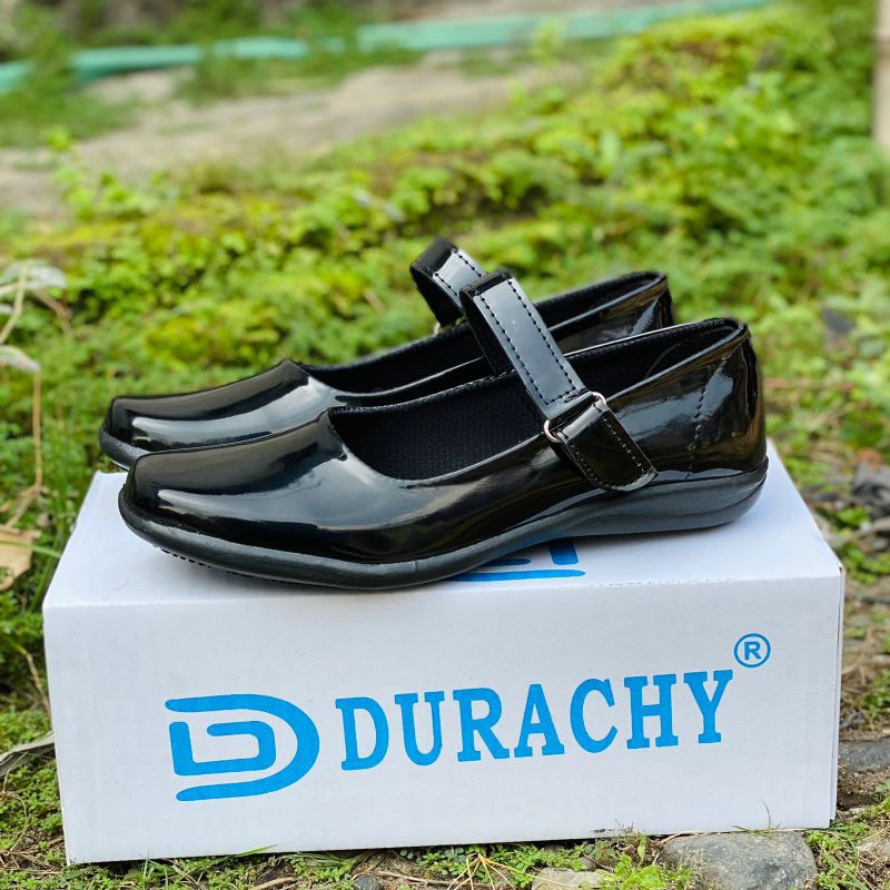Jual sepatu pantofel / sepatu paskibra glossy / sepatu kantor | hak ...