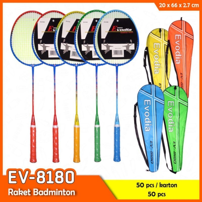 Jual RAKET BADMINTON SENYAWA EVODIA 8180 / RAKET SENYAWA / BADMINTON ...