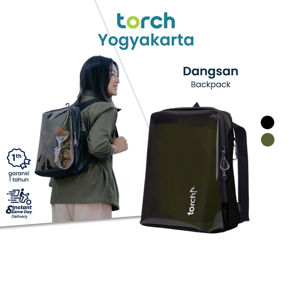 Jual TORCH Dangsan Tas Ransel Punggung Sekolah Kerja Travelling Laptop ...