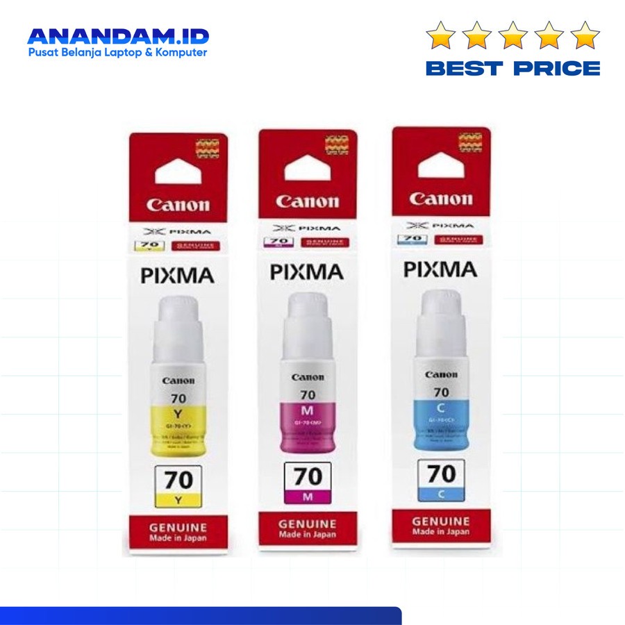 Jual Tinta Canon GI-70 GI70 GI 70 Refill Botol Printer G5070 G6070 G7070 | Shopee Indonesia