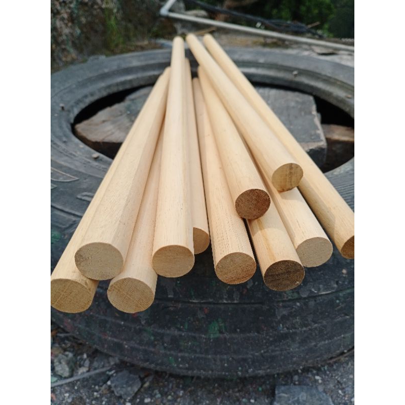 Jual Dowel Kayu Pinus/Jati belanda Akasia / Ramin Diameter 2cm Panjang ...