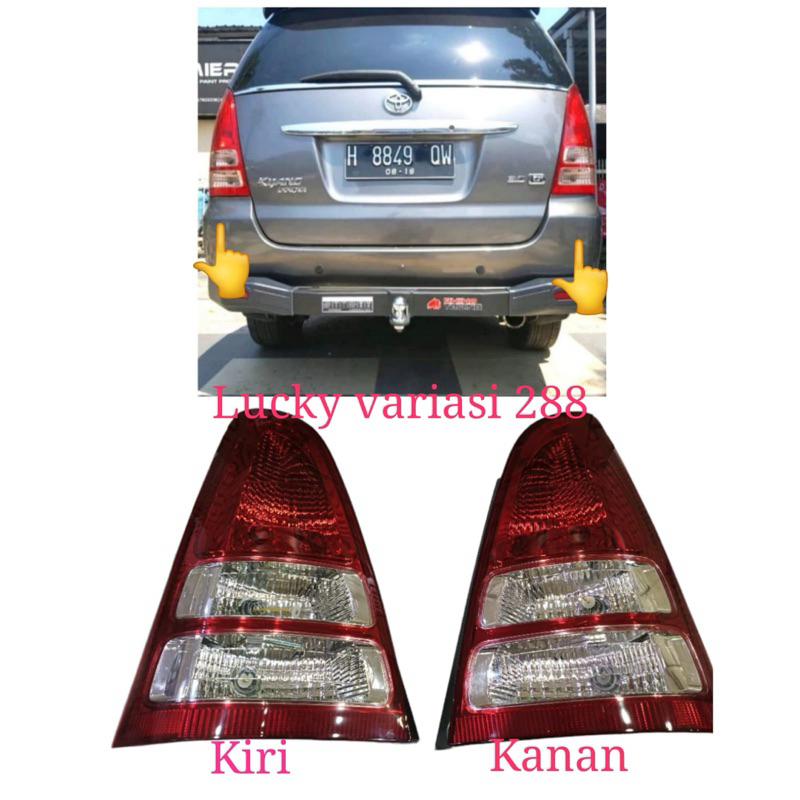 Jual Lampu Stop Lampu Rem Belakang stop Lamp Innova Lama/Innova Old ...
