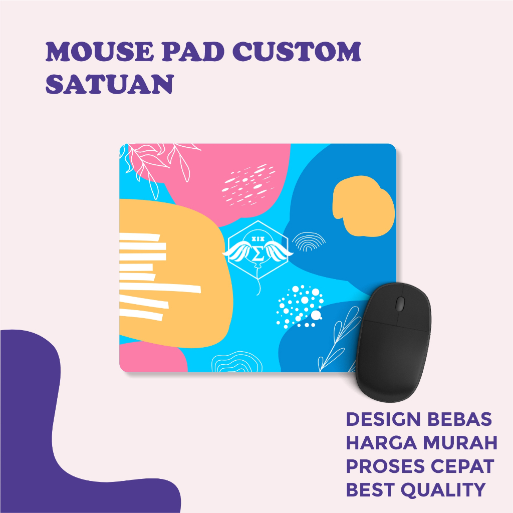Jual Mouse Pad Gaming Custom Gambar Bisa Satuan Sigmat13 Rubber Premium ...