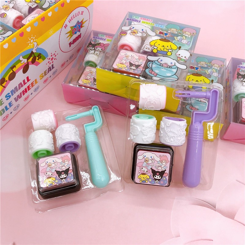 Jual stempel roll/roll stamp set sanrio | Shopee Indonesia