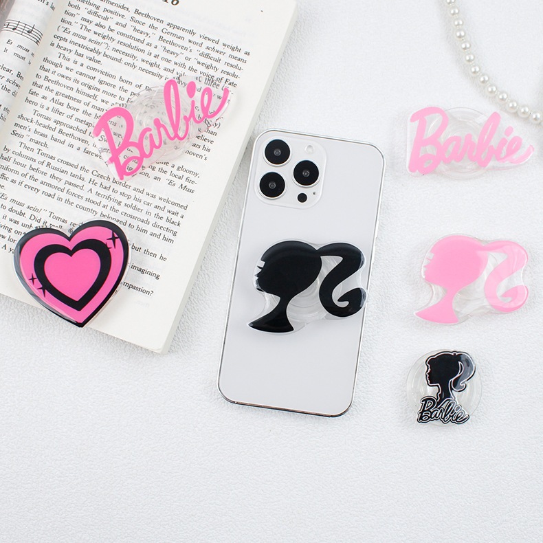 Jual Griptok Handphone Motif Barbie Phone Holder Phone Stand Griptok ...