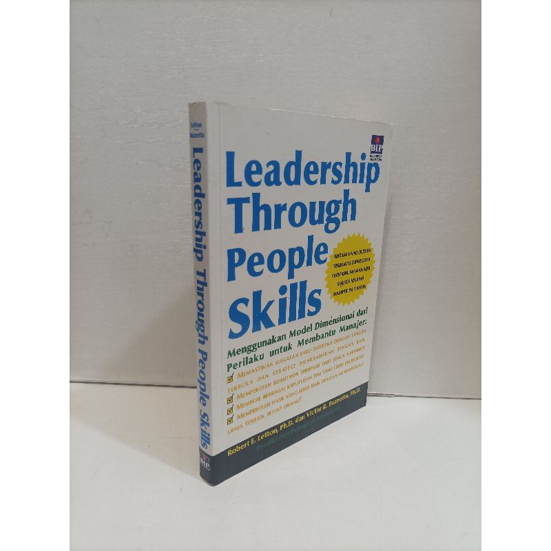 Jual Leadership Through People Skills By Lefton Dan Buzzotta | Shopee Indonesia