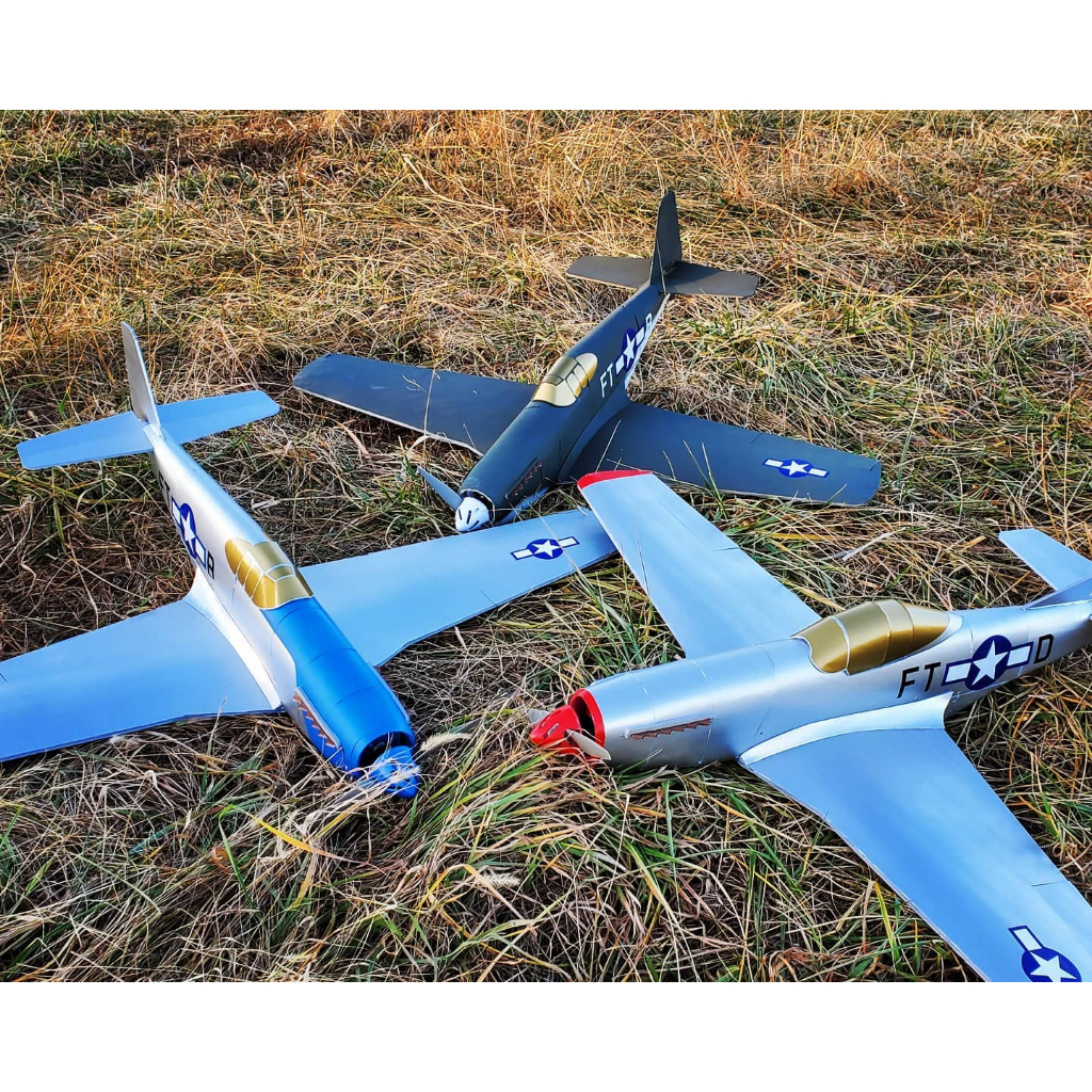 Jual FT P-51 Mustang Master Kit pesawat Rc , aeromodelling (CNC Cutting ...