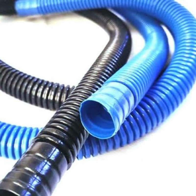 Jual Selang Flexible Selang Spiral Pompa Aquarium Hitam biru pompa box ...