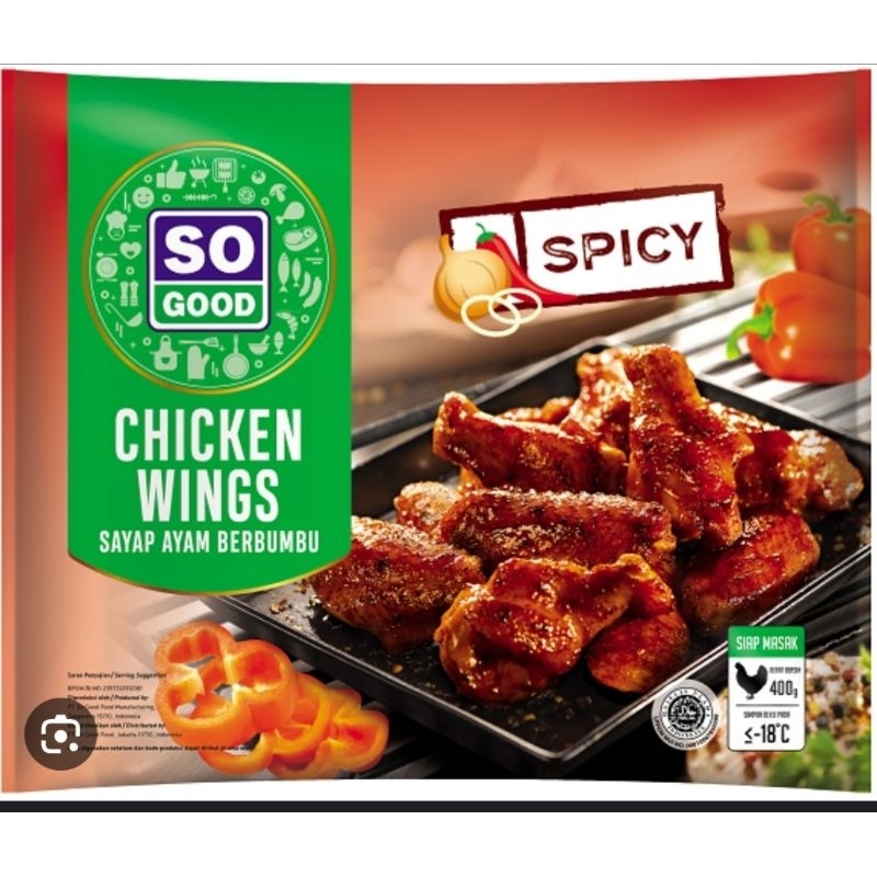 Jual sogood chicken wing 400gr | so good | so nice | So eco | Shopee ...