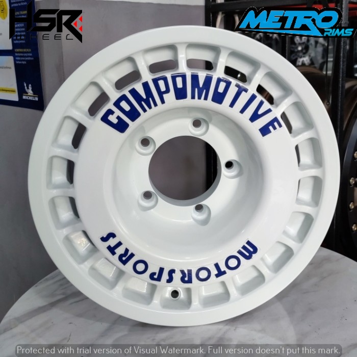 Jual VELG MODEL RALLY UNTUK MOBIL TAFT JEEP ESCUDO FEROZA JIMNY KATANA ...