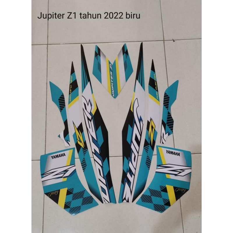 Jual stiker striping motor Yamaha Jupiter Z1 Fi 2022 2023 Z1 New tosca ...