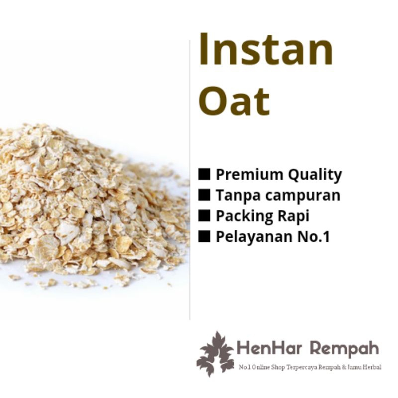 Jual Instan Oat Australia 1 Kg / Gandum Instan Oatmeal | Shopee Indonesia
